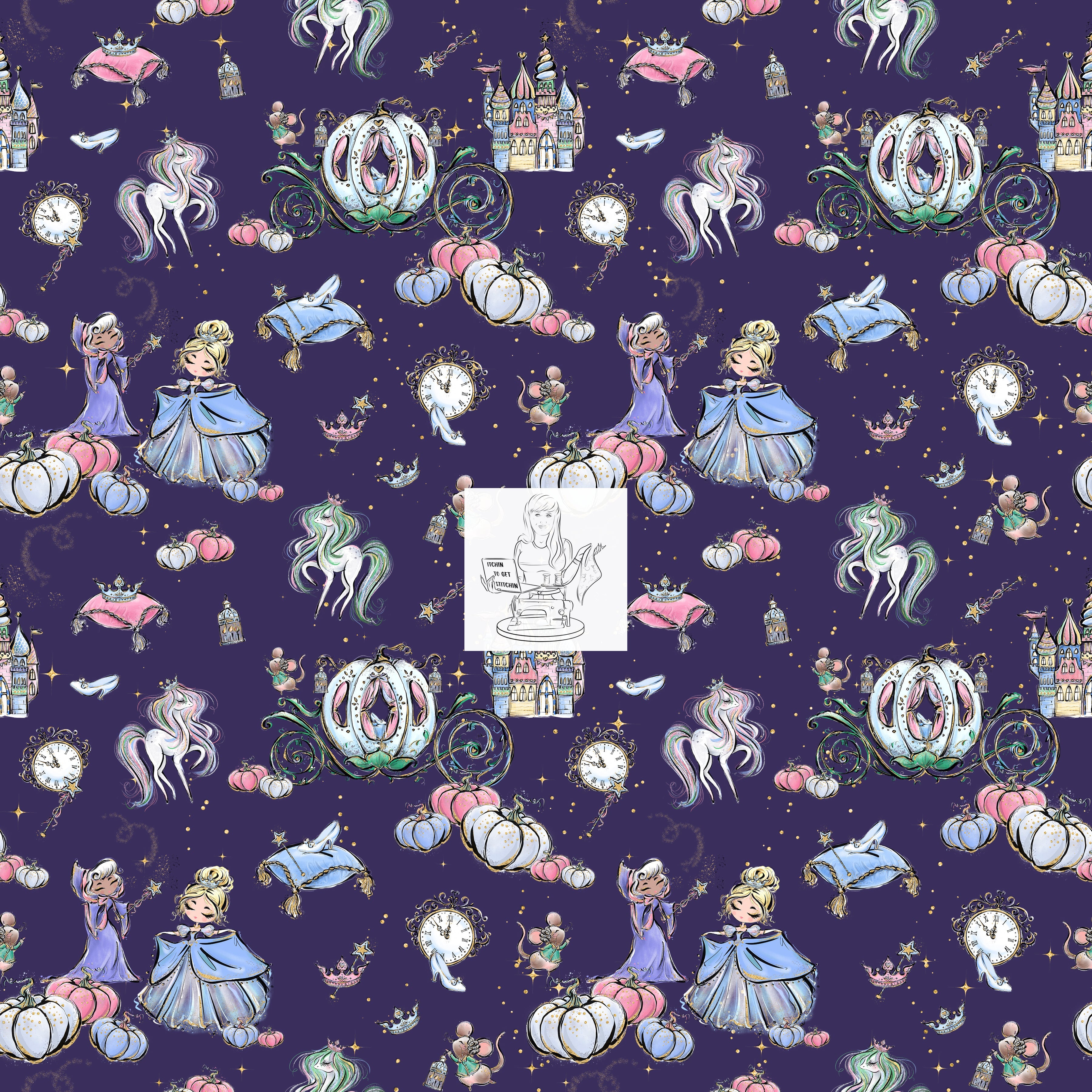 Preorder- Dainty Princess Blue – Itchin To Get Stitchin 2