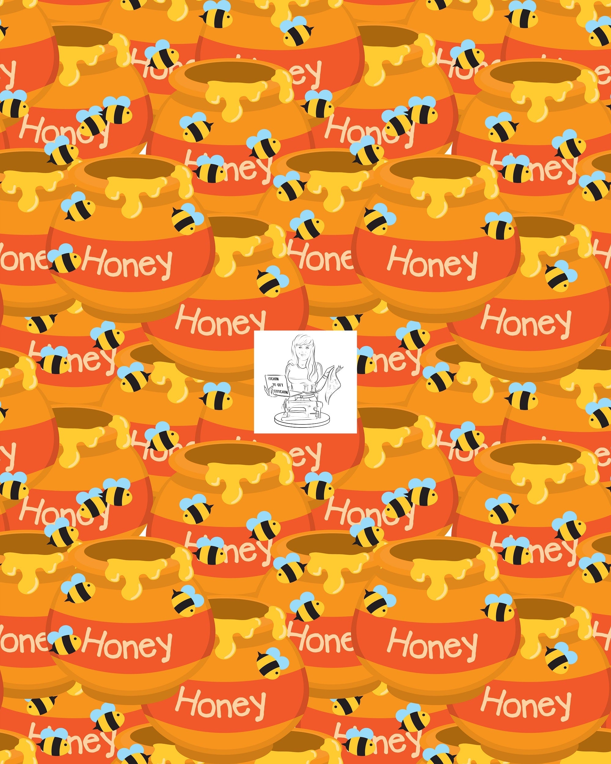 A Bears Honey Pot - Exclusive – Itchin To Get Stitchin 2