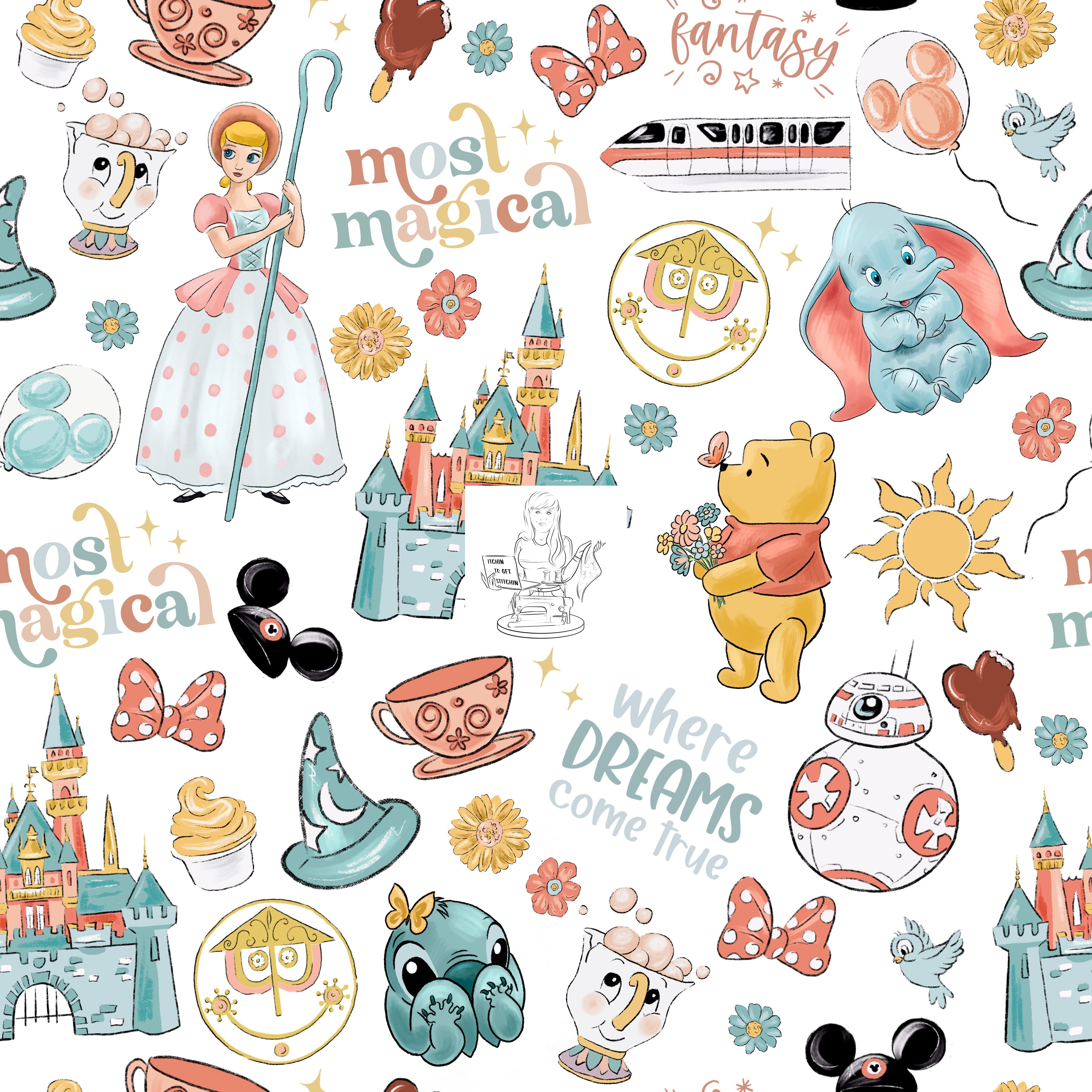 Preorder- Best World Ever – Itchin To Get Stitchin 2